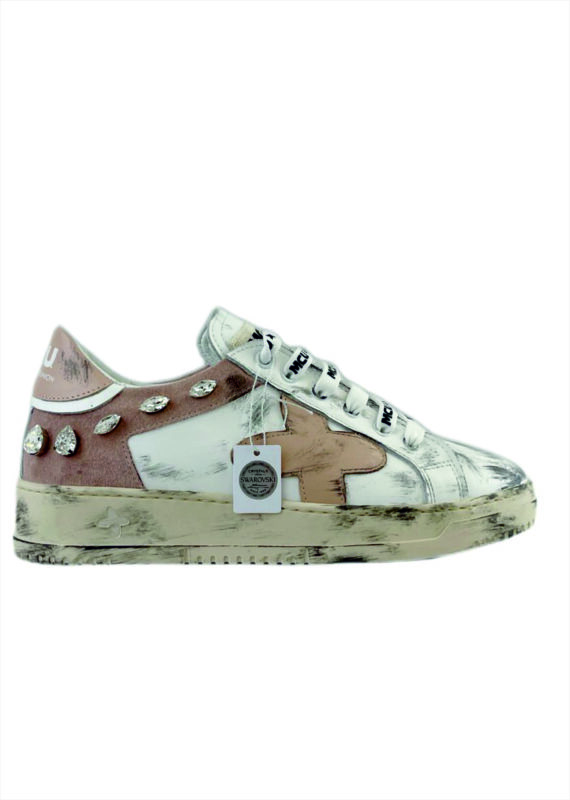 M.C.U. SNEAKERS PINK SWAROVSKI - M.C.U.